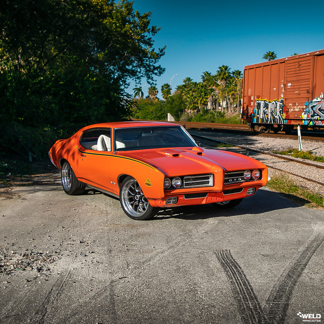 Pontiac GTO (1969) on Weld S77 – BG Marketing