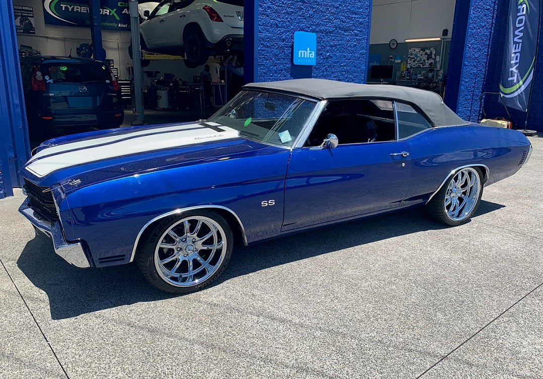 Chevrolet Chevelle Malibu on Ridler R650 – BG Marketing