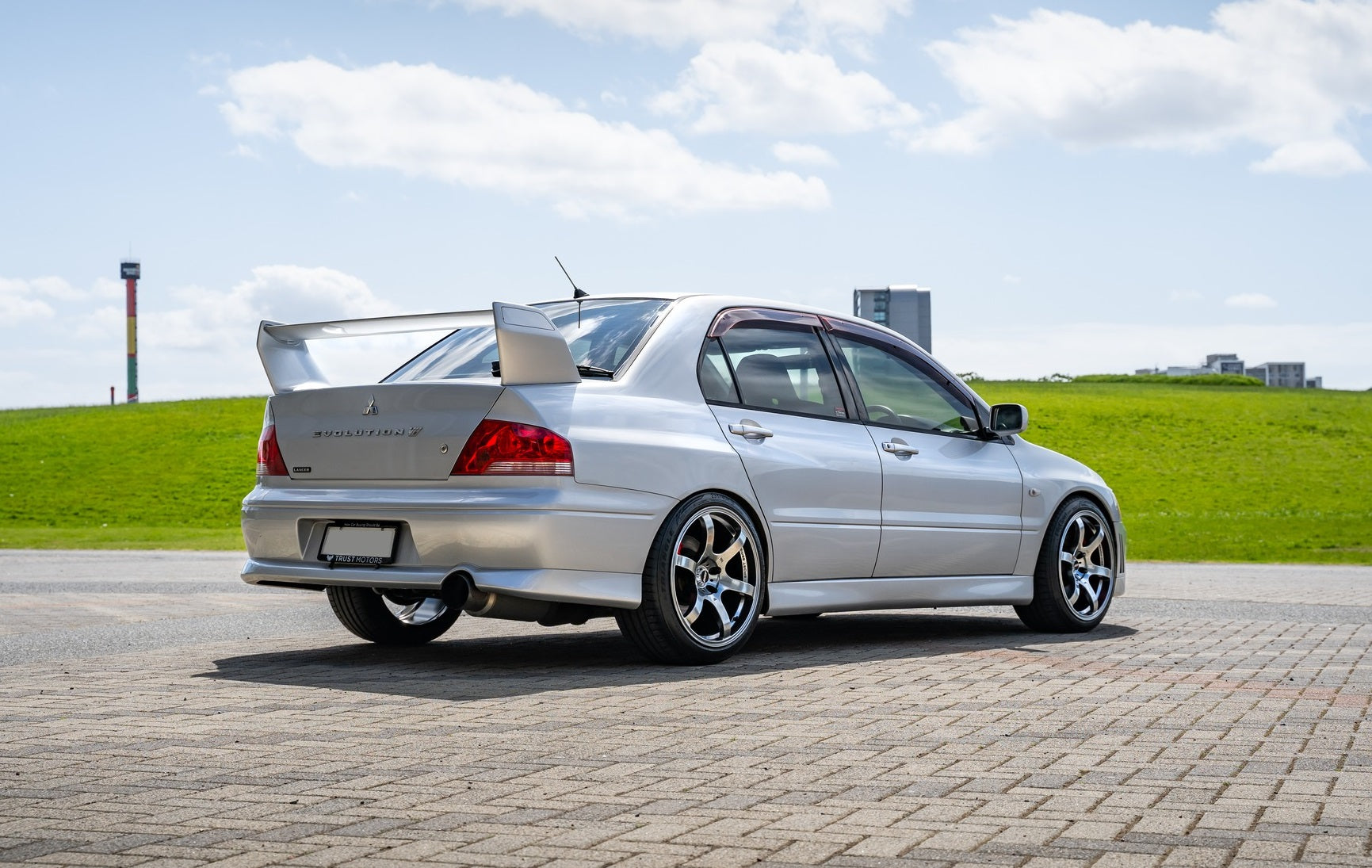 Mitsubishi Lancer Evolution 7 (2001) on BGW DC Tanaka – BG Marketing