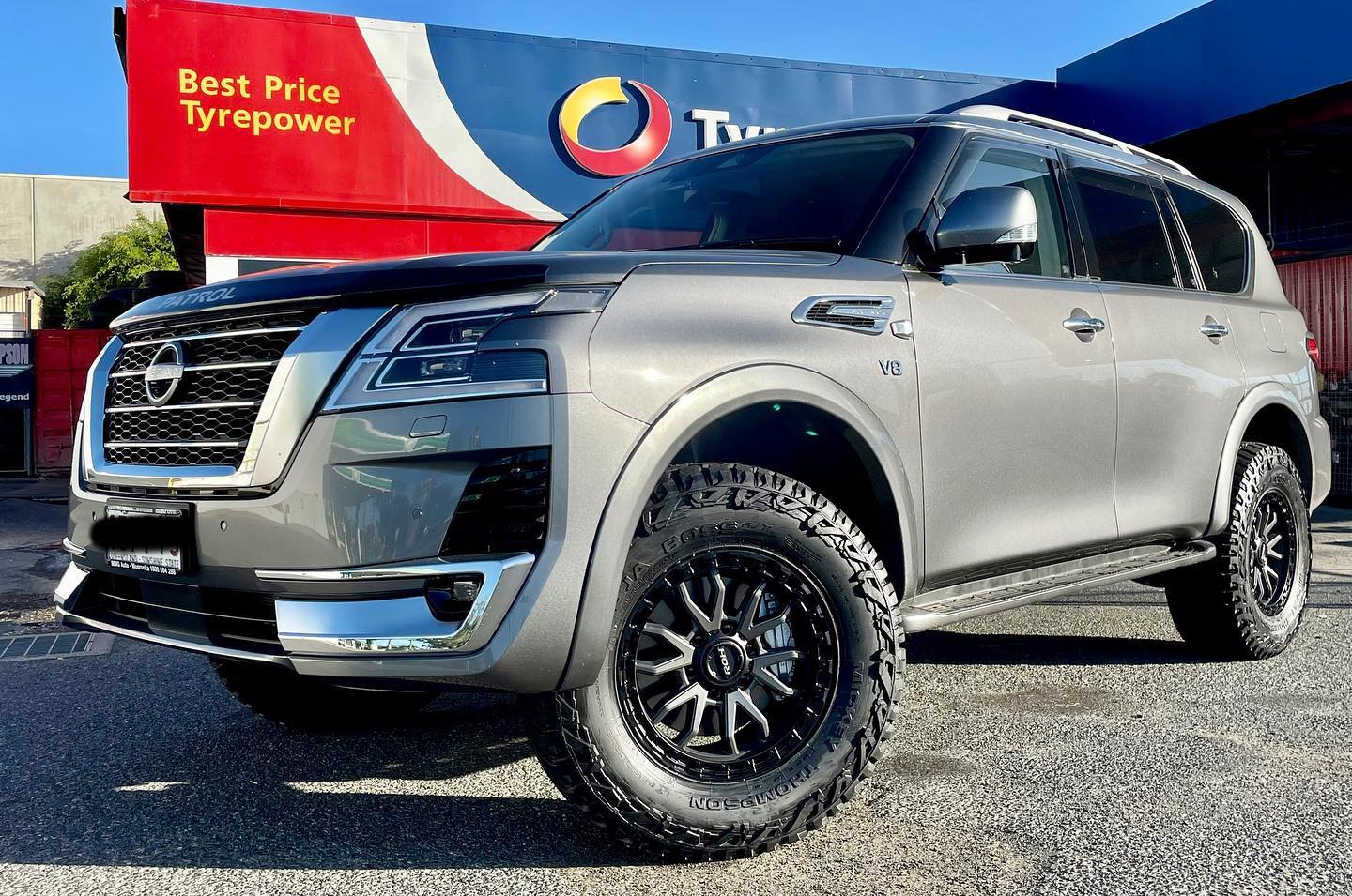 Nissan Patrol Y62 (2023) on ROH Raid – BG Marketing