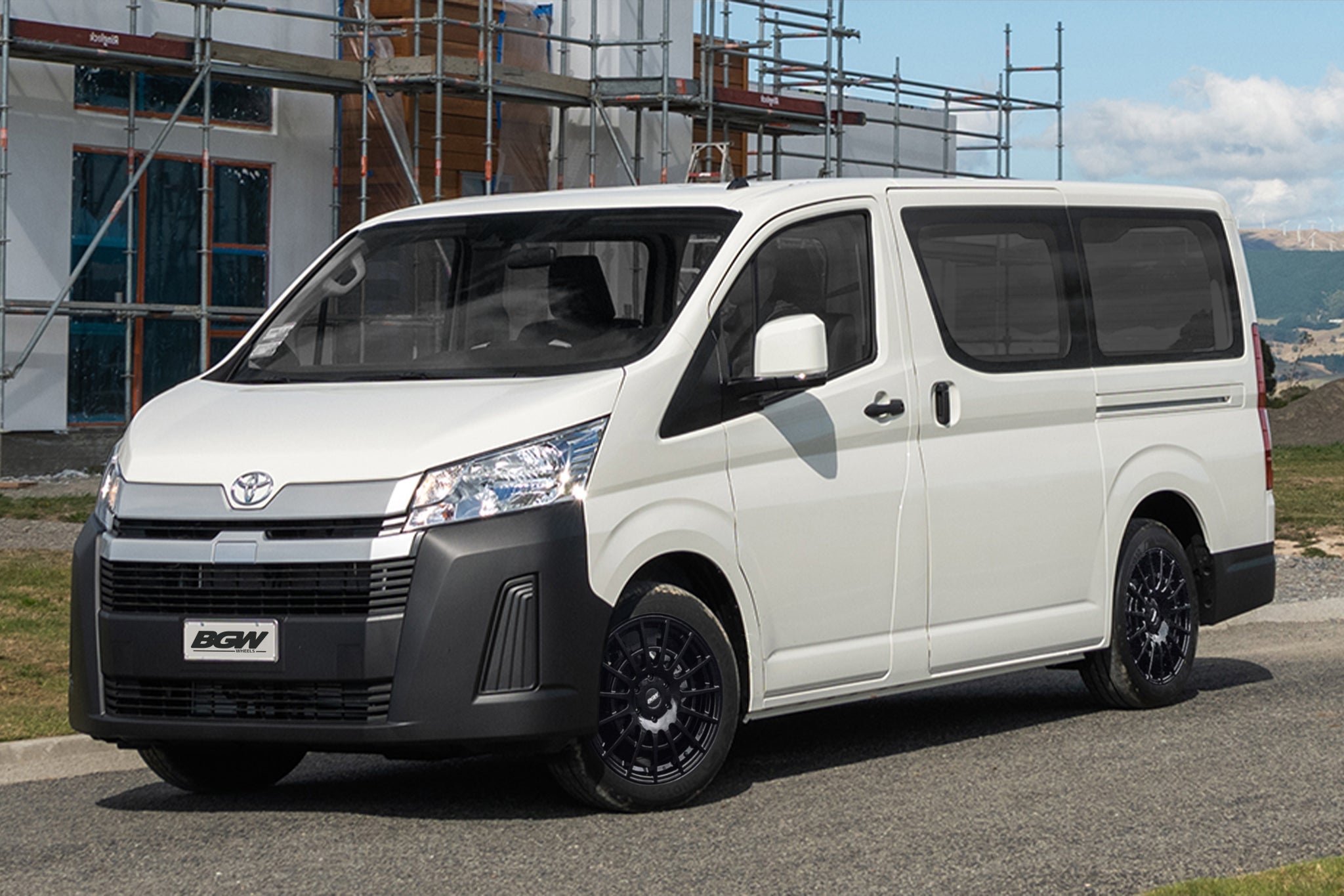 Toyota Hiace (2024) on BGW Transporter – BG Marketing