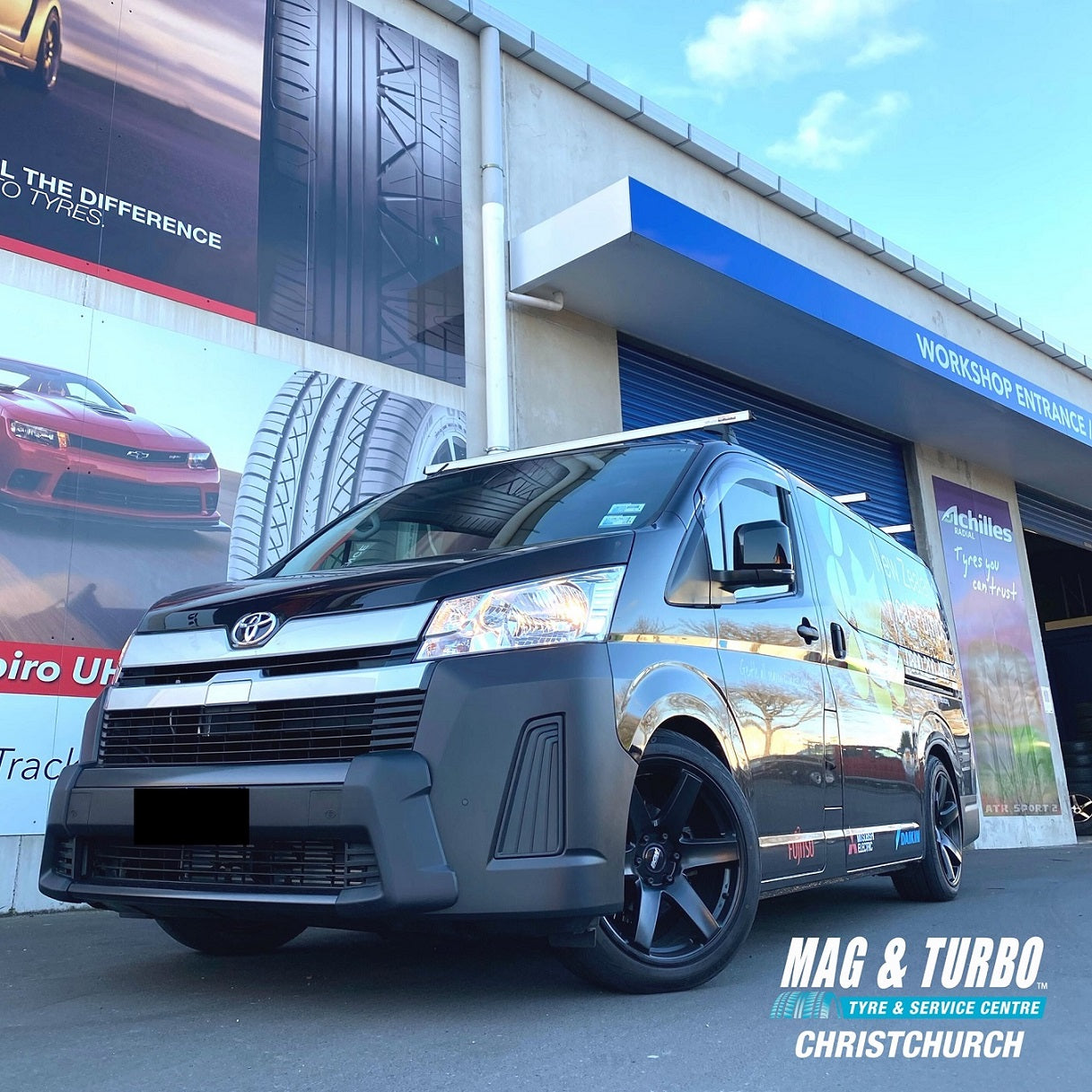 Toyota Hiace (2021) on BGW Beast – BG Marketing