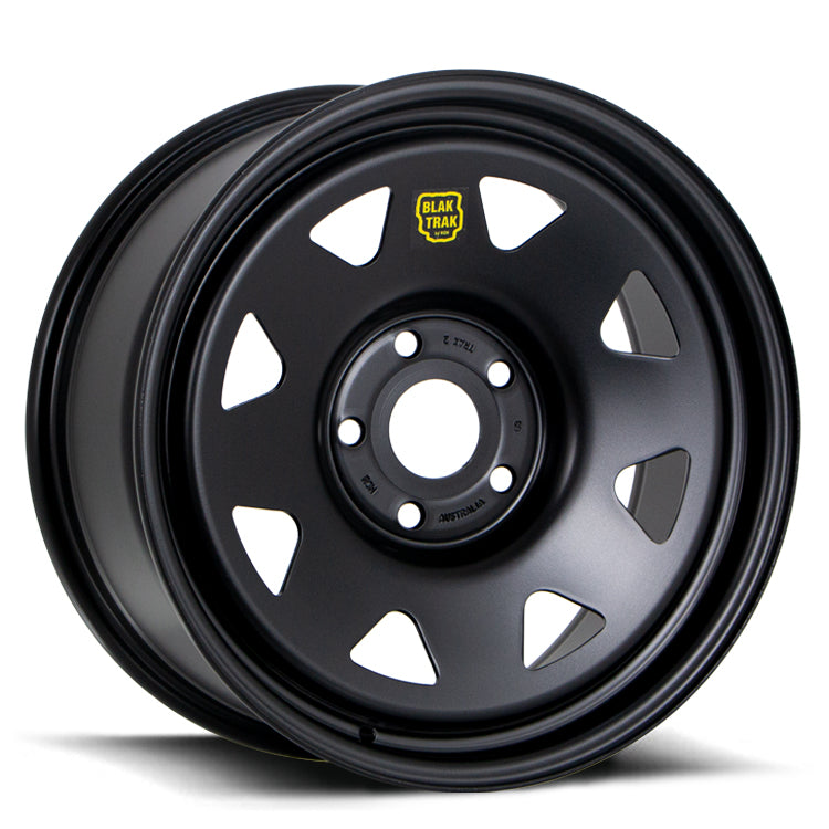 ROH Steel Wheels BLACK TRAK Matt Black – BG Marketing