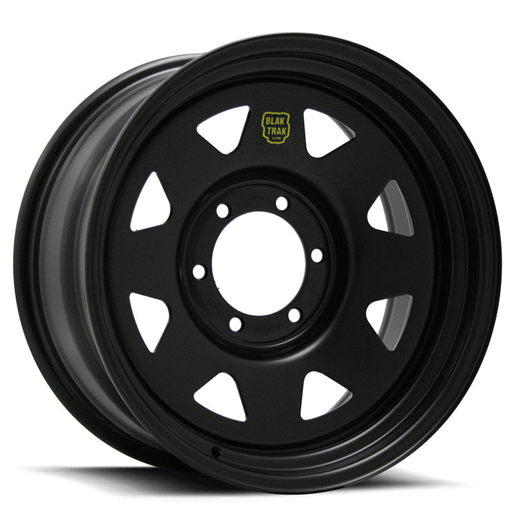 ROH BLACK TRAK Steel Wheels Matt Black - Mine Site Approved | BG World ...