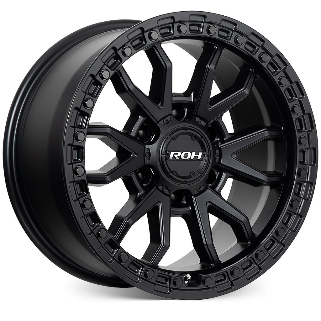 ROH Alloy Wheels RAID Matt Black – BG Marketing