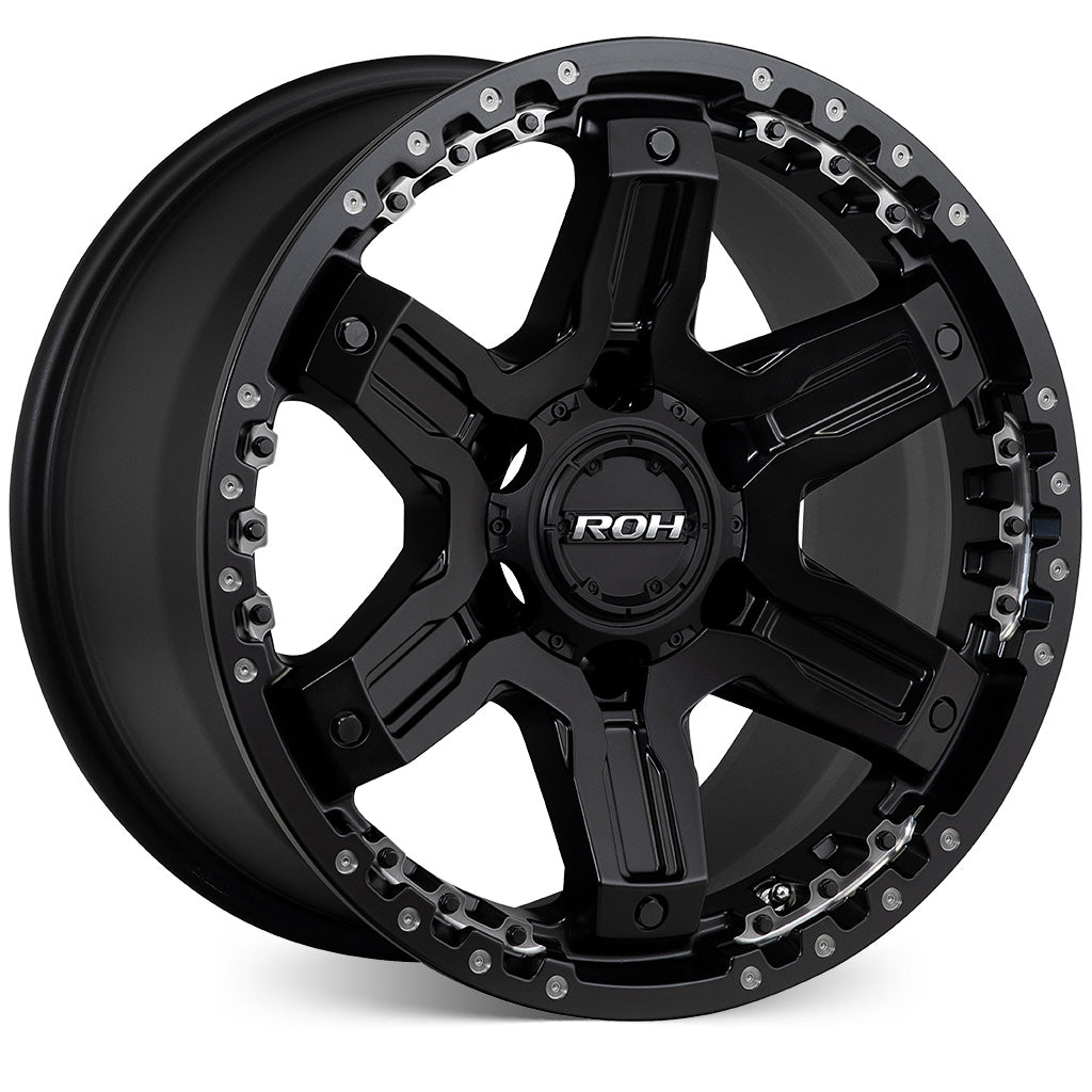 ROH Alloy Wheels ROCK 6 Matt Black – BG Marketing