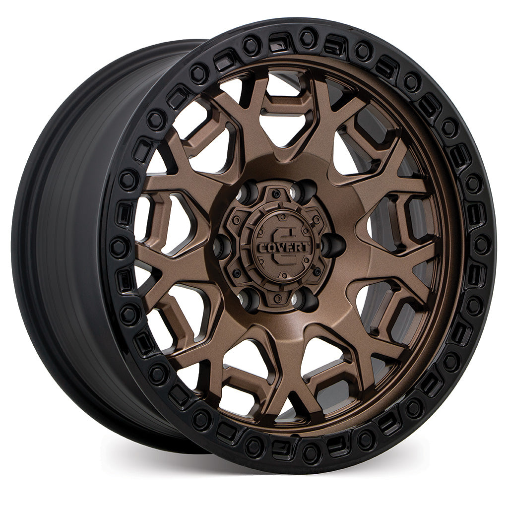 Covert RT Alloy Wheel - Bronze w/Black Bead | BG World Wheels – BG ...