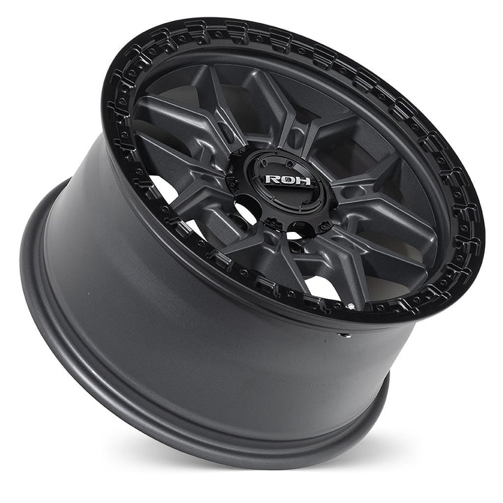 ROH Alloy Wheels AXE Matt Gunmetal w/Matt Black Rim Edge – BG Marketing