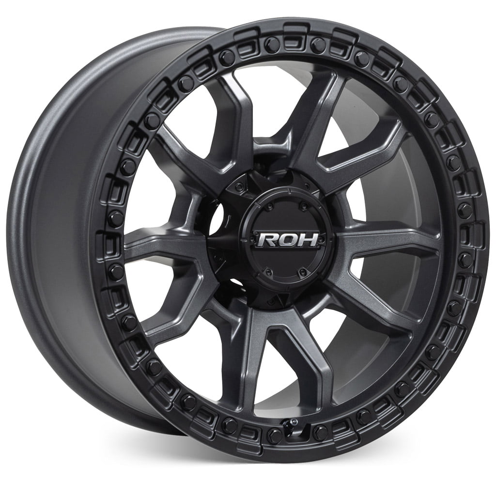 ROH Alloy Wheels RAID 5 Matt Gunmetal w/Matt Black Rim Edge – BG Marketing