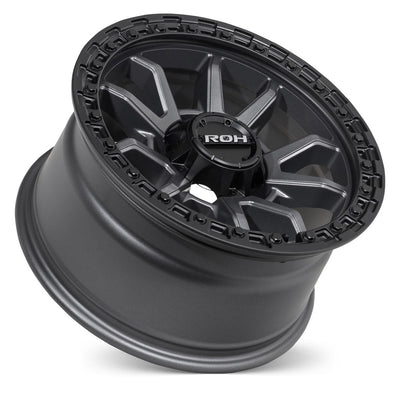 ROH Alloy Wheels RAID 5 Matt Gunmetal w/Matt Black Rim Edge – BG Marketing