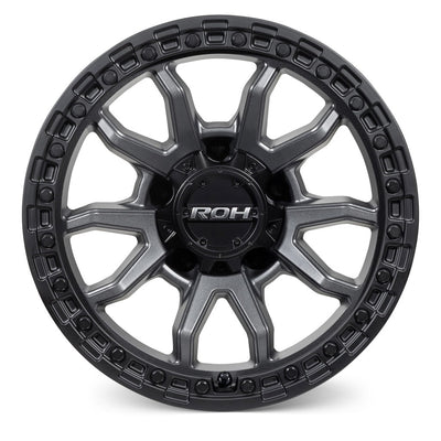ROH Alloy Wheels RAID 5 Matt Gunmetal w/Matt Black Rim Edge – BG Marketing