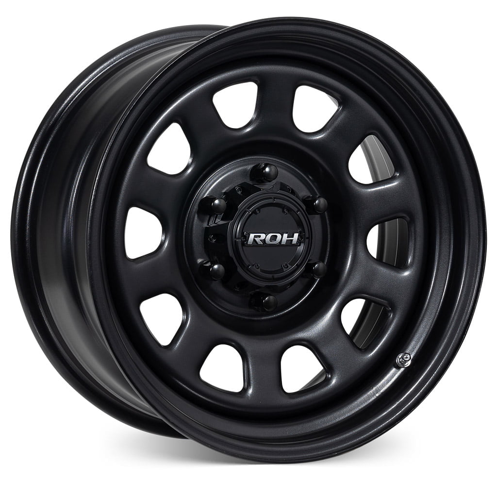 ROH Steel Wheels TRAK D Black – BG Marketing