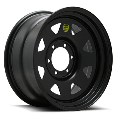 ROH BLACK TRAK Steel Wheels Matt Black - Mine Site Approved | BG World ...