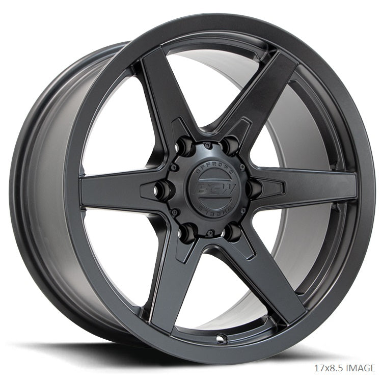 BGW PRIMAL Matt Black Alloy Wheels | 4x4 & SUV Wheels NZ – BG Marketing